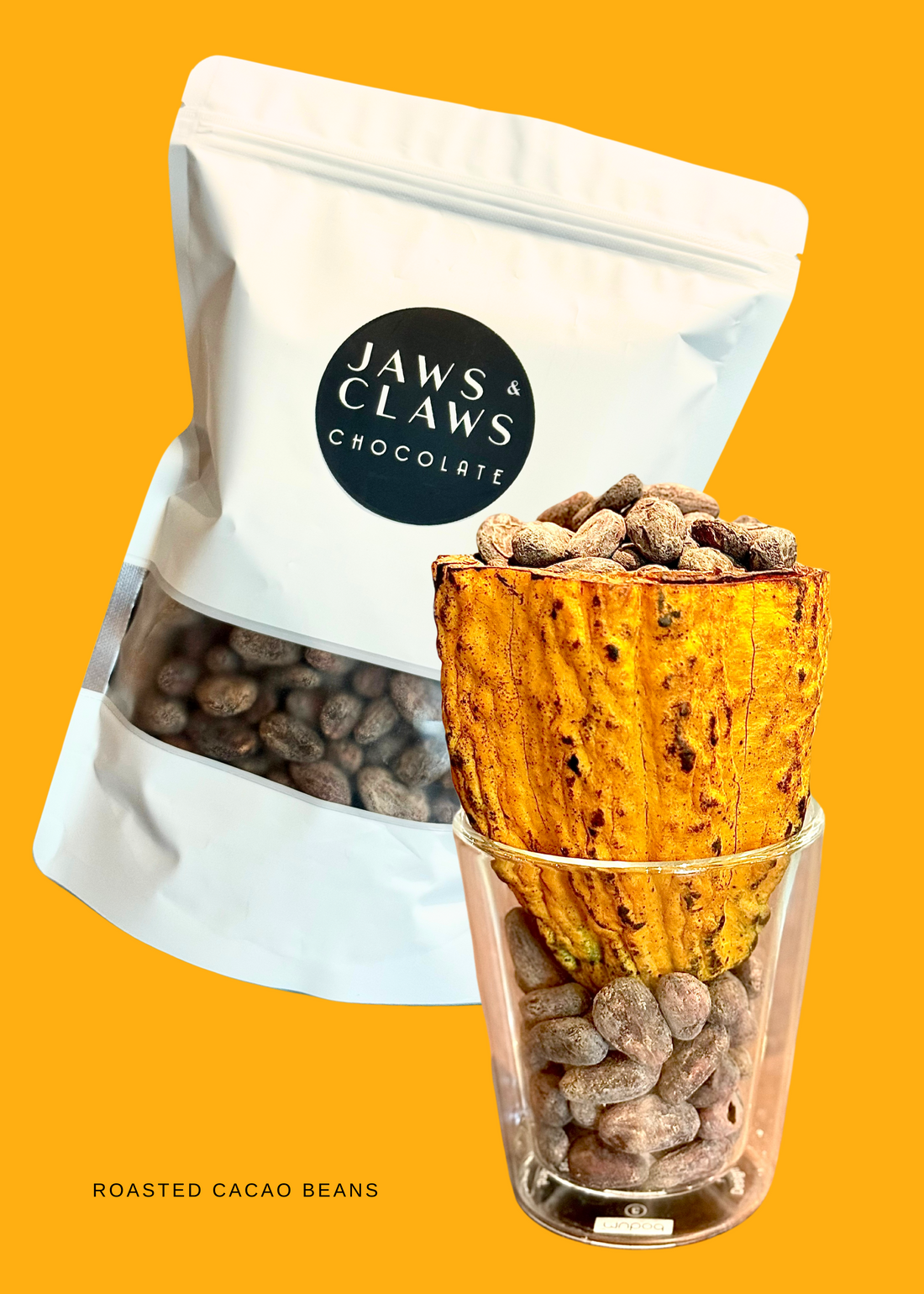 Roasted Cacao Beans – Jaws & Claws Chocolate
