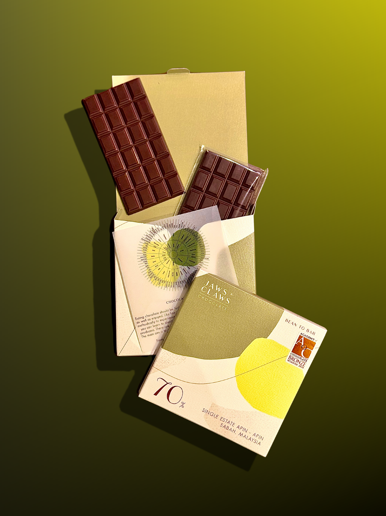Single Estate Apin-Apin 70% Dark Chocolate – Jaws & Claws Chocolate